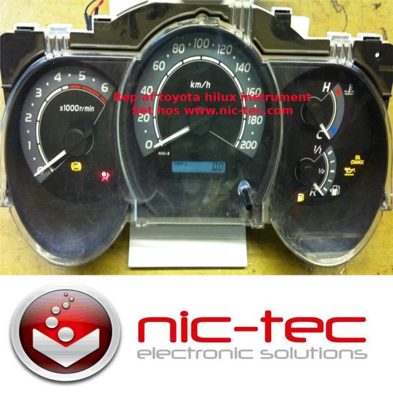 Speedometer Reparation Toyota Hilux
