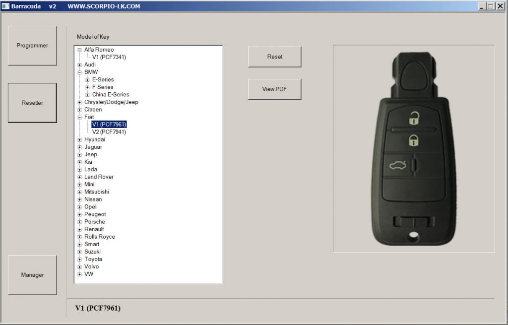Barracuda Programmer