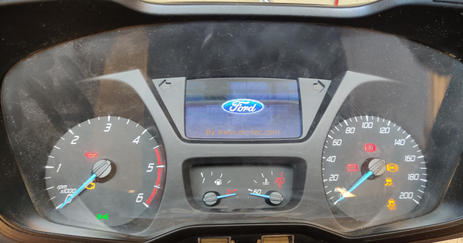 Ford Transit, Focus mf. speedometer rep 2014-