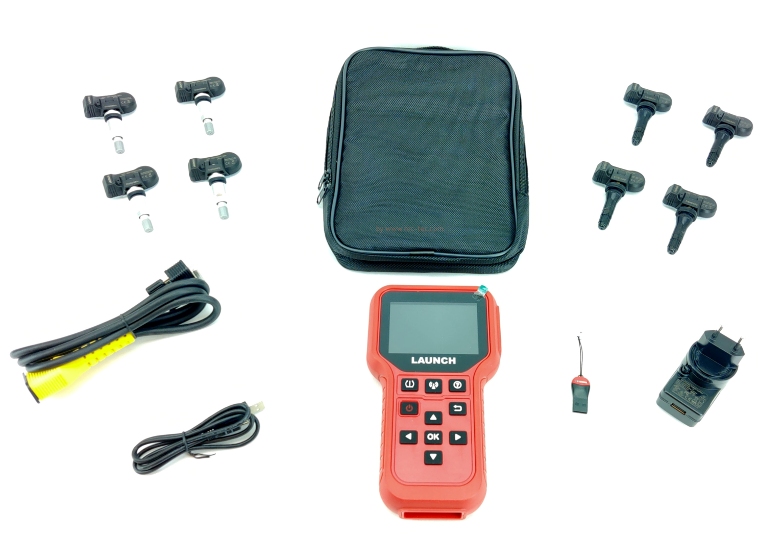 TPMS KODER incl 8 Ventiler Launch CRT-511