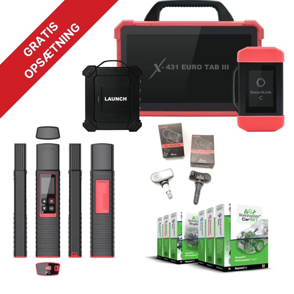 LAUNCH autotester - alt i test- og diagnoseudstyr fra Launch