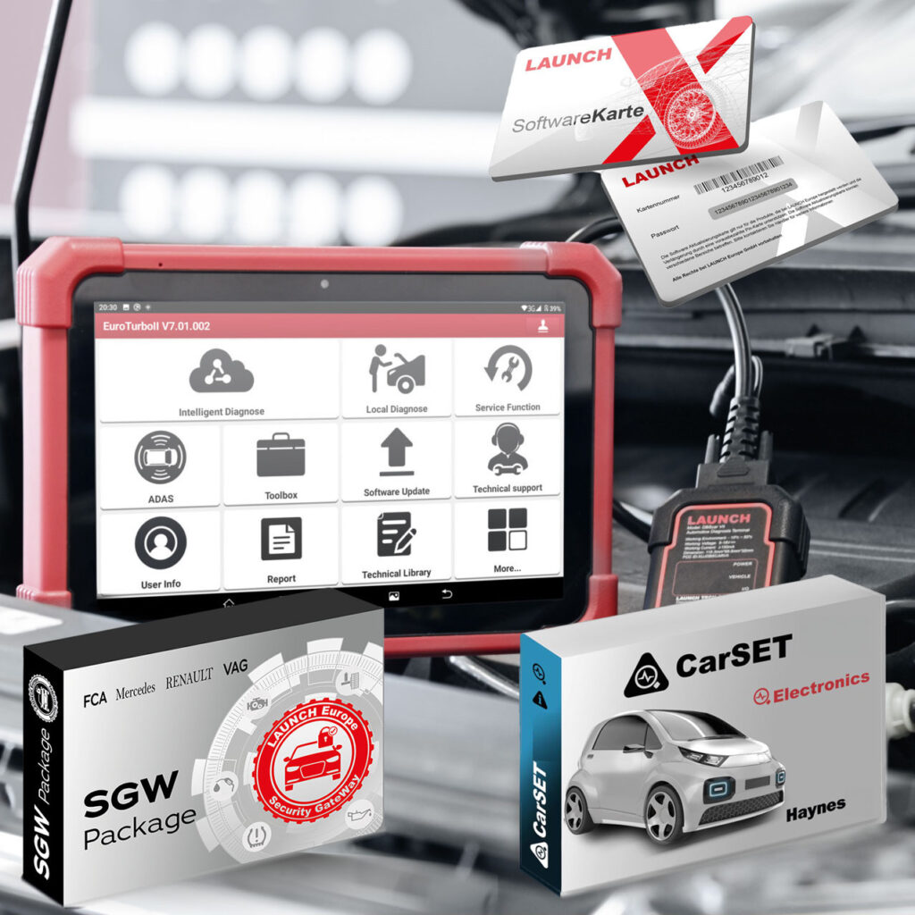 LAUNCH autotester - alt i test- og diagnoseudstyr fra Launch